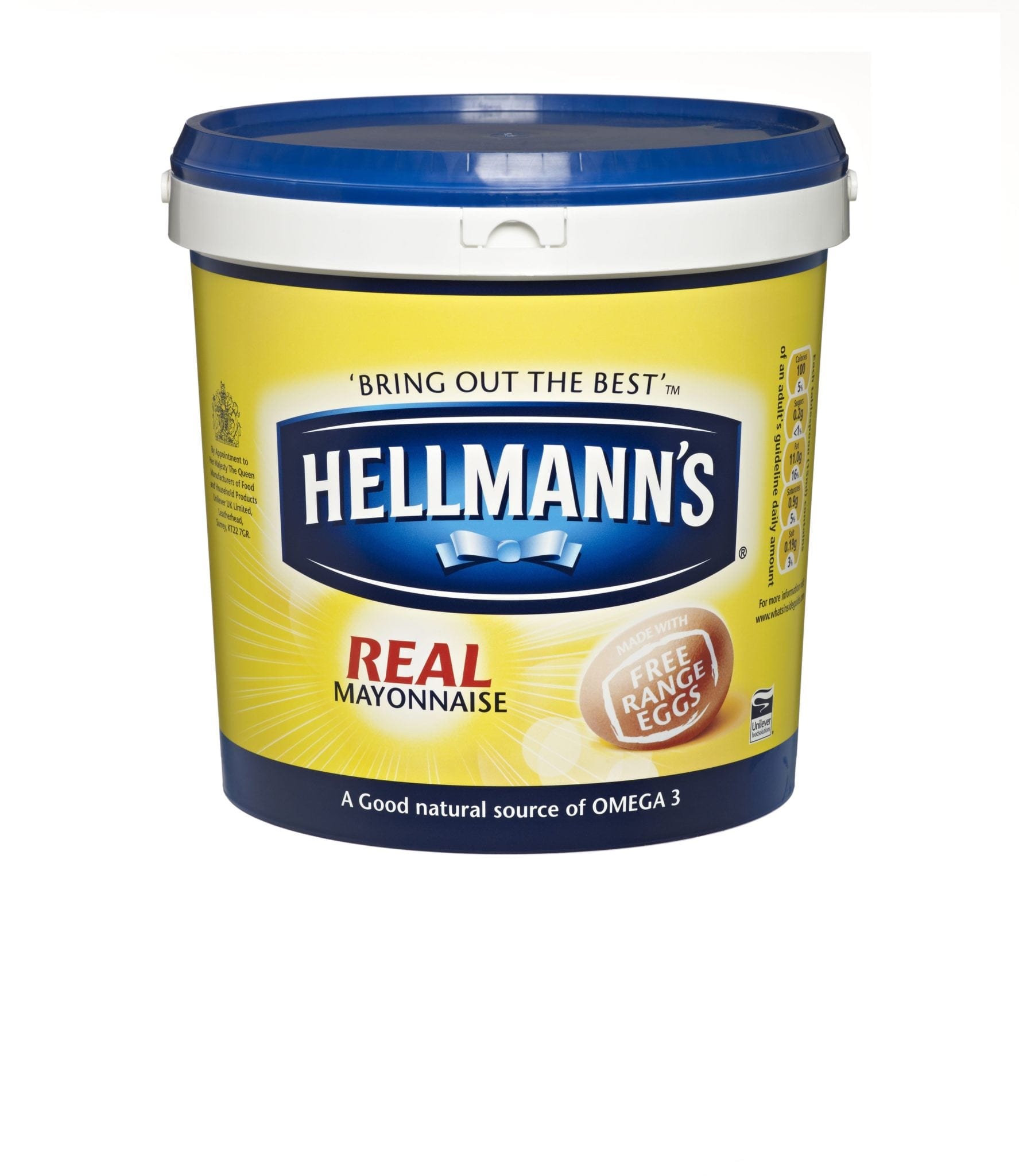 Hellmann's Real Mayonnaise 10Litre - Henry Colbeck