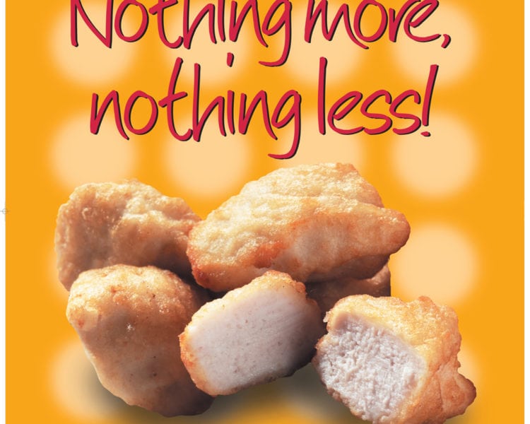 42nd Street Chicken Fillet Bites Poster - Henry Colbeck