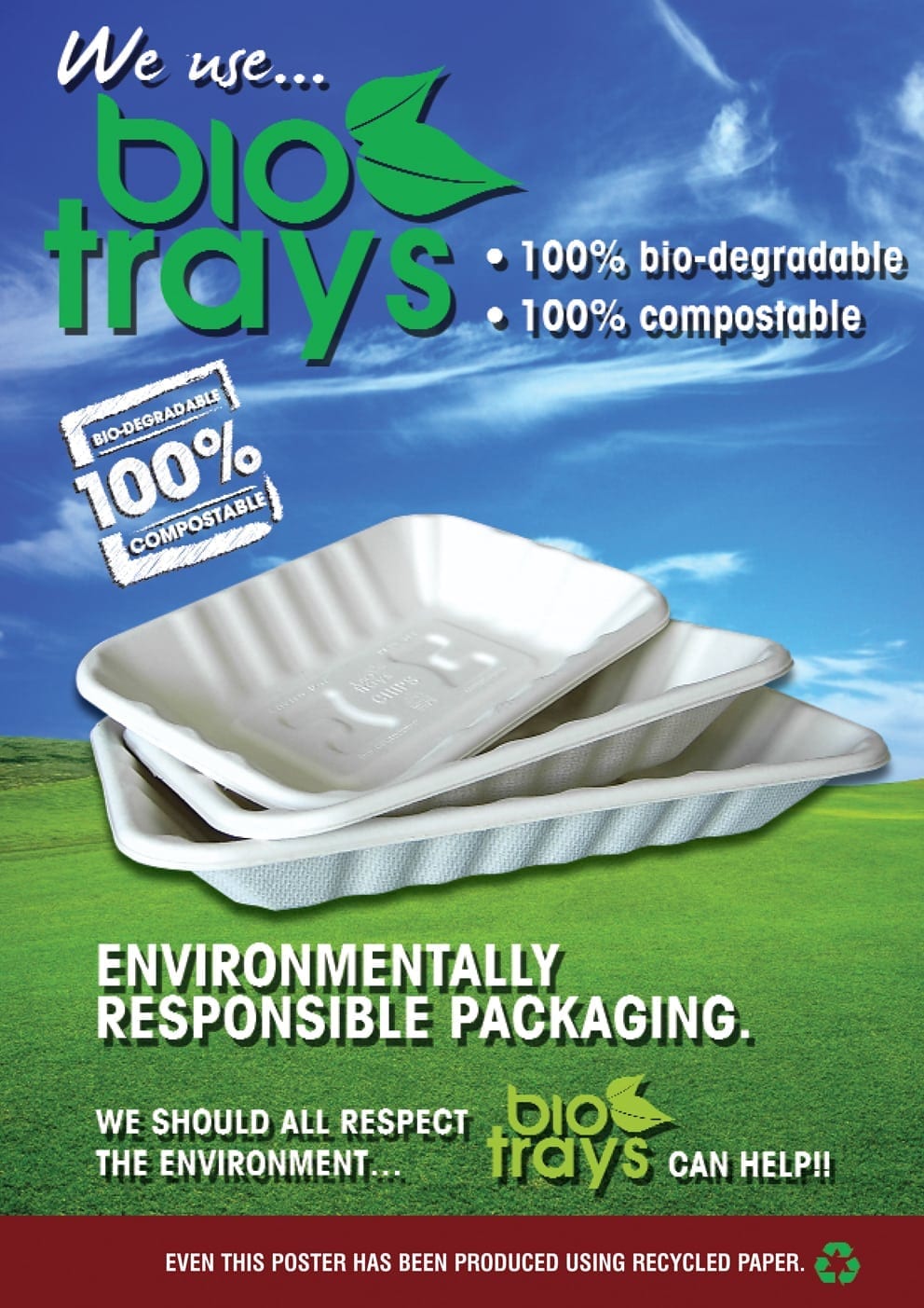 Bio Trays Poster - Henry Colbeck