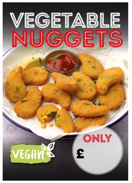Vegan Nugget Poster - Henry Colbeck