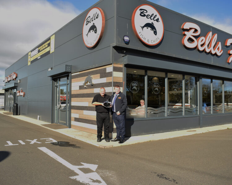 The Q Partnership Presents Plate to Bells Fish & Chips | National Fish ...
